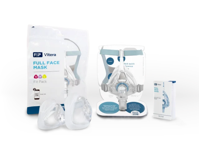 Fisher and Paykel Vitera full mask fit pack - Cpapshop | Sleep Apnea ...